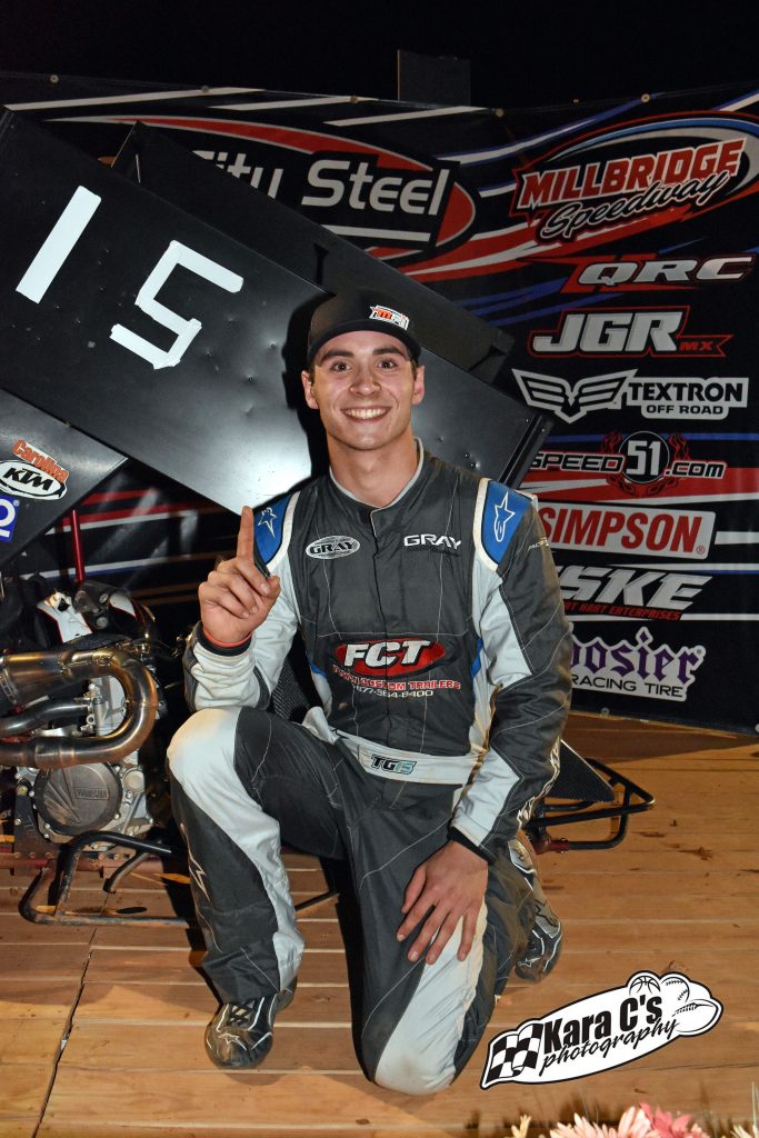 NHRA Rookie Tanner Gray wins! – Millbridge Speedway